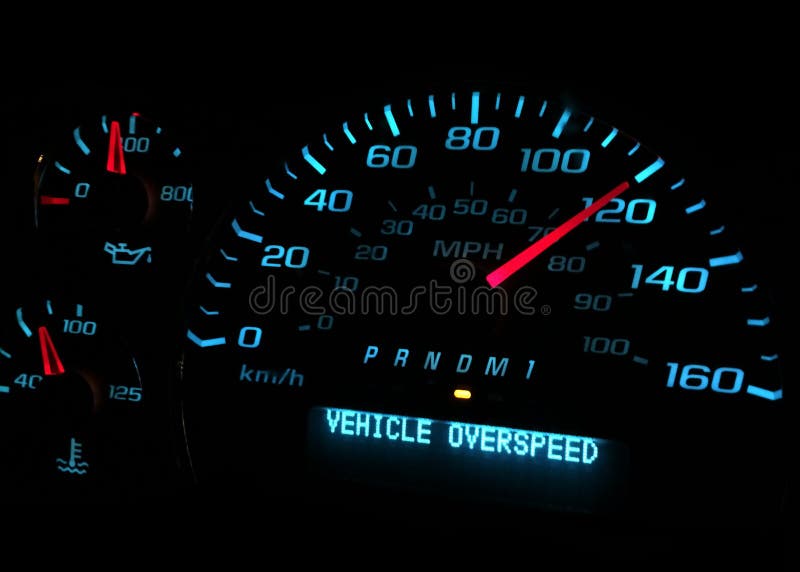 Vehicle Over Speed Warning Light Stock Image - Image of drink, police ...