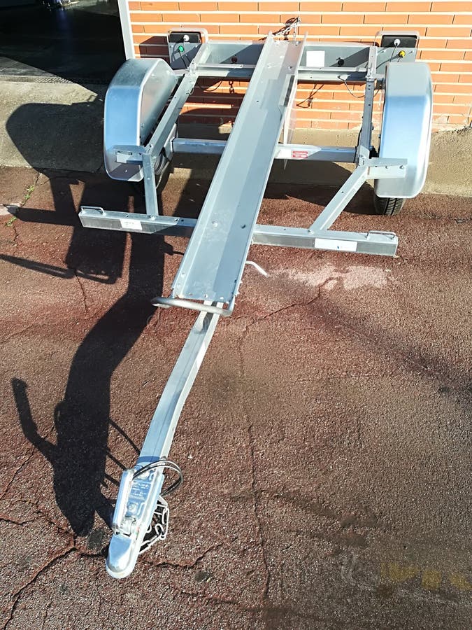 Car trailer stock image. Image of auto, trailer, vehicle - 114675953