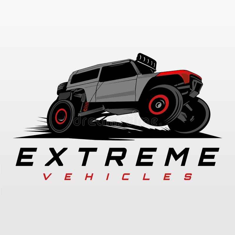 Vehicles Extreme Logo Design Icon Stock Vector - Illustration of logo ...