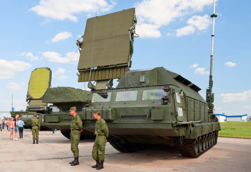 Vehicles of the S-300V Missile Complex Editorial Stock Photo - Image of ...