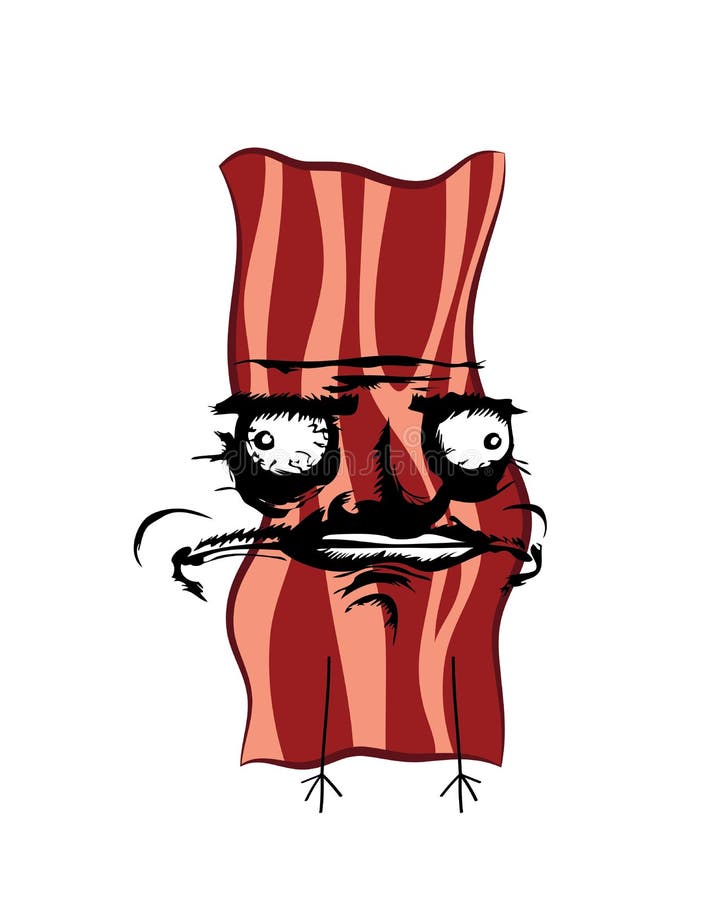 Crazy Bacon Stock Illustrations – 32 Crazy Bacon Stock Illustrations ...