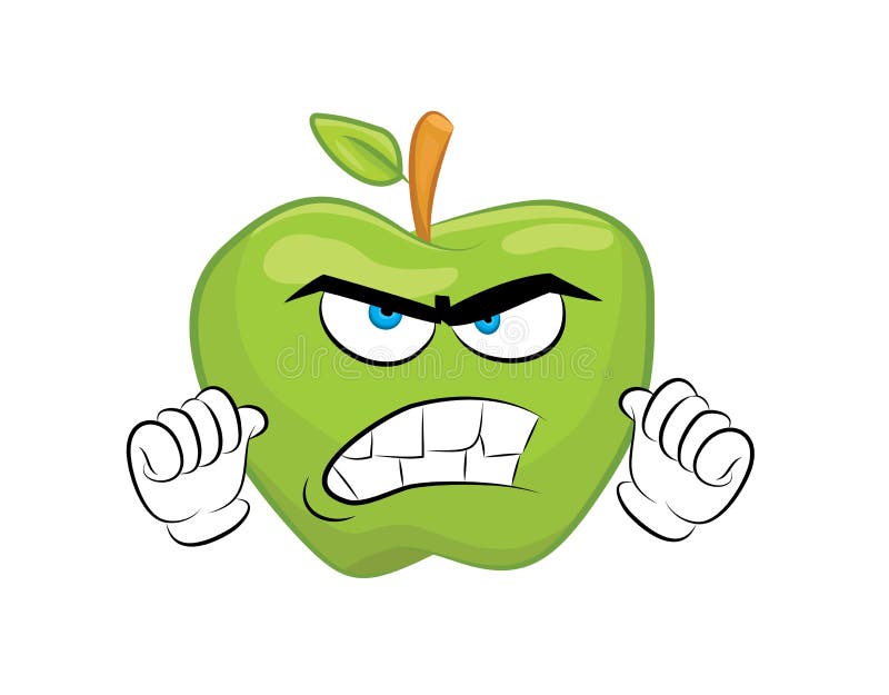 Angry Apple Stock Illustrations – 637 Angry Apple Stock Illustrations ...