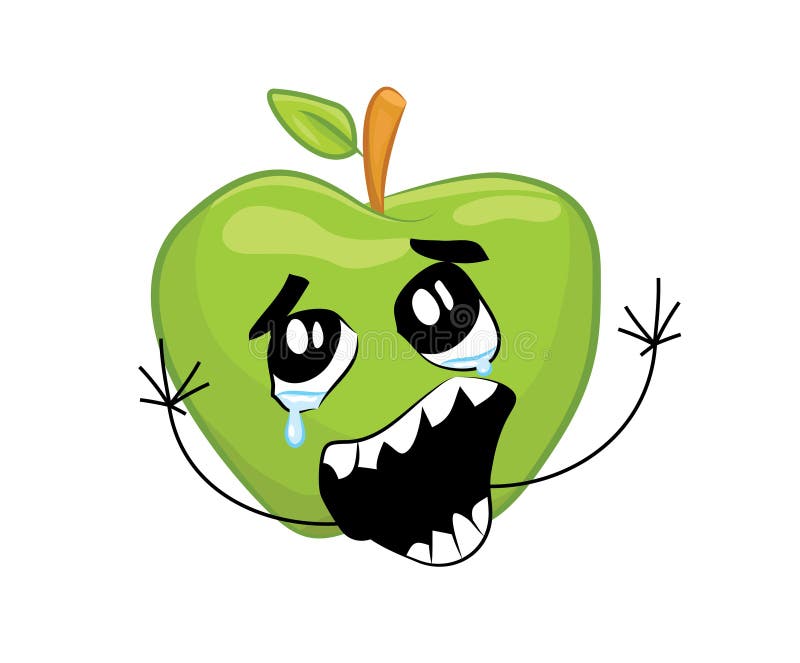 Crying Apple Stock Illustrations – 175 Crying Apple Stock Illustrations ...