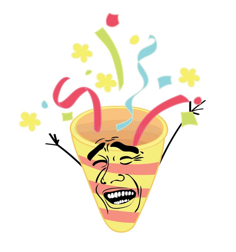 Confetti Popping Stock Illustrations – 146 Confetti Popping Stock ...