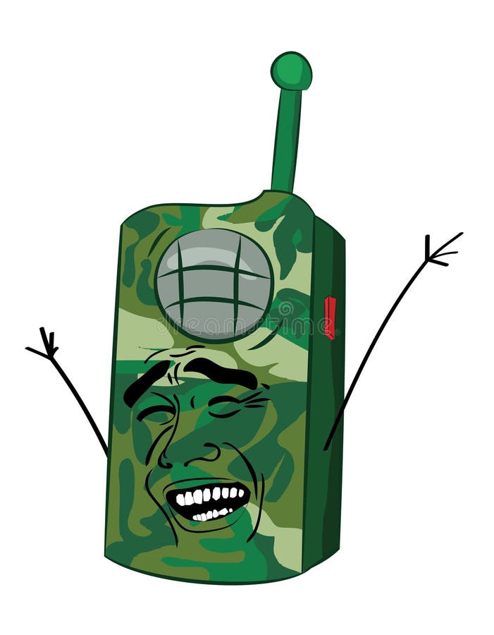 Military Radio Icon. Doodle Hand Drawn or Outline Icon Style Stock ...