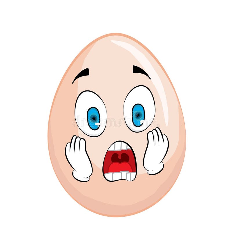 Scared Egg Stock Illustrations – 320 Scared Egg Stock Illustrations ...
