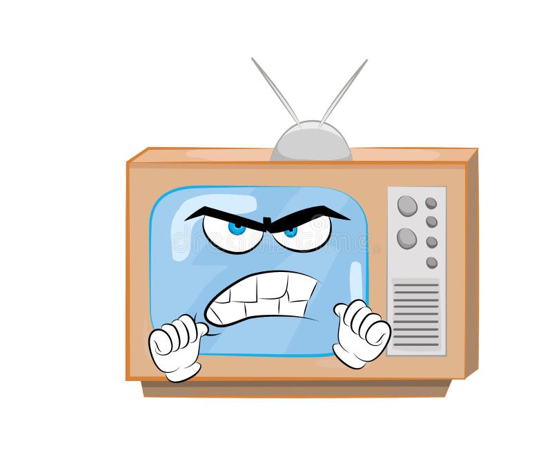 Angry Cartoon Illustration of Old Fashioned Roller Blades Stock ...