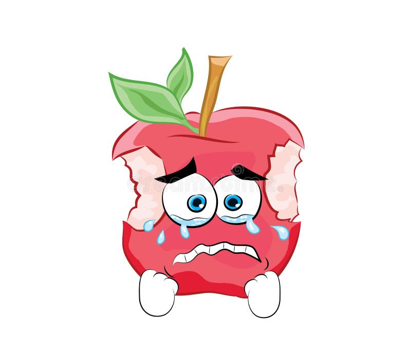 Half Bitten Apple Stock Illustrations – 253 Half Bitten Apple Stock ...