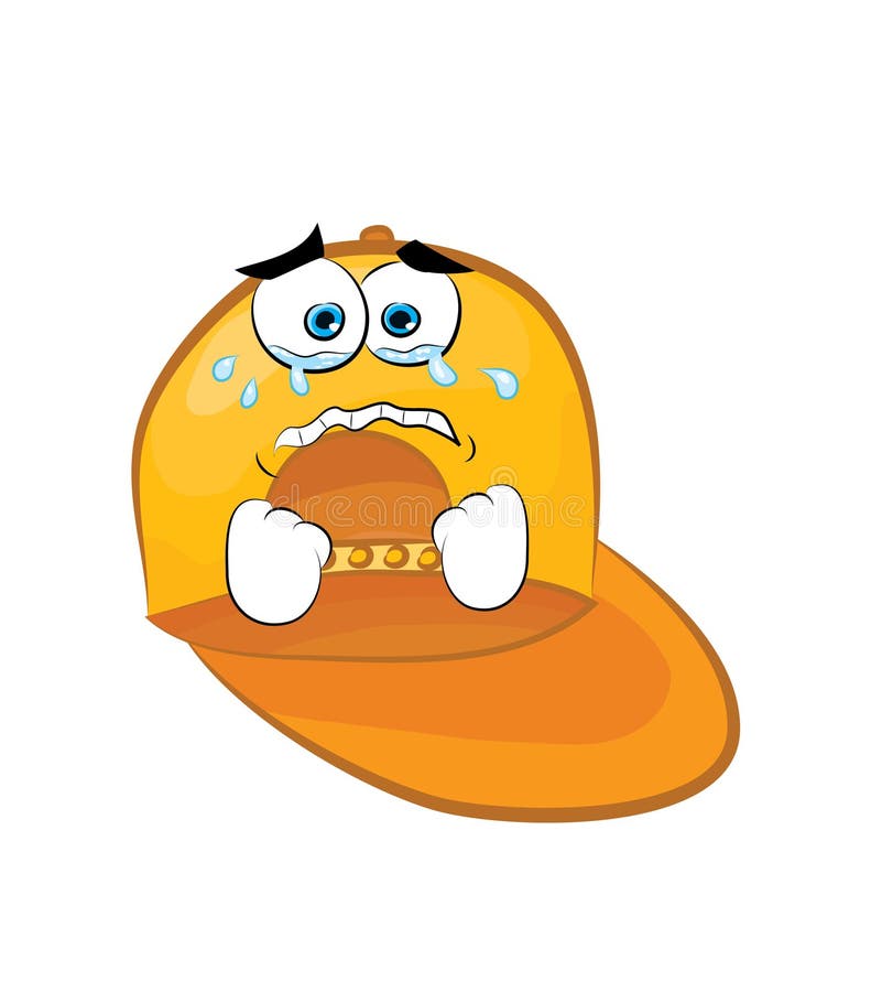 Crying Golf Ball Mascot Cartoon Stock Vector - Illustration of isolated ...