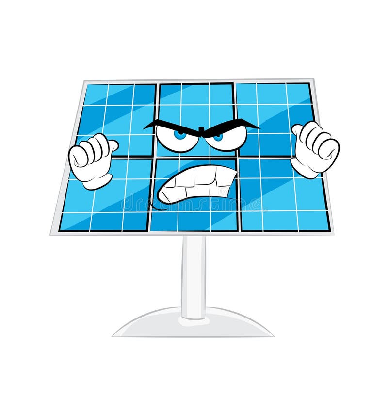 Angry Solar Battery Stock Illustrations – 3 Angry Solar Battery Stock ...