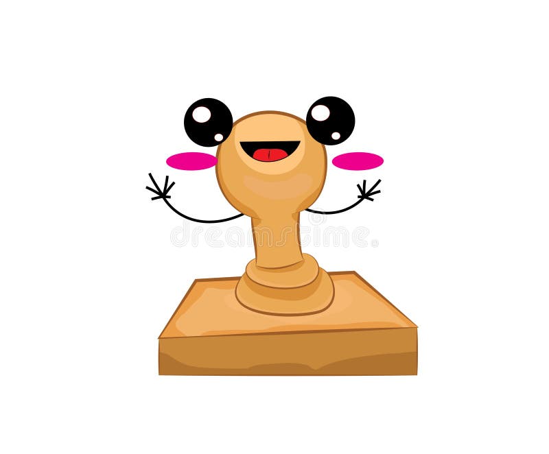 Cute stamp love. vector stock vector. Illustration of decoration ...