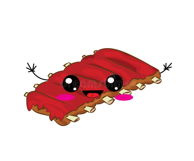 Bbq Ribs Cartoon Stock Illustrations – 621 Bbq Ribs Cartoon Stock ...