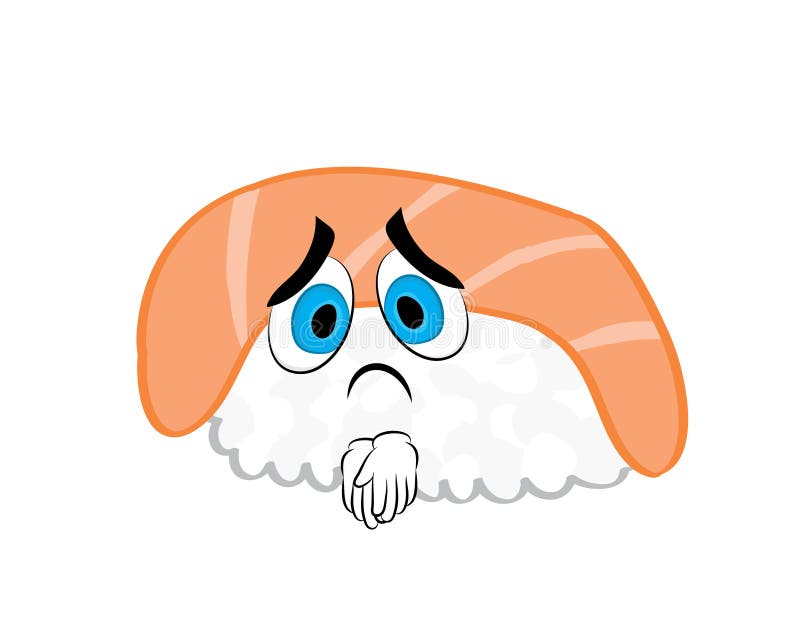 Sad Sushi Cartoon Stock Illustrations – 148 Sad Sushi Cartoon Stock ...