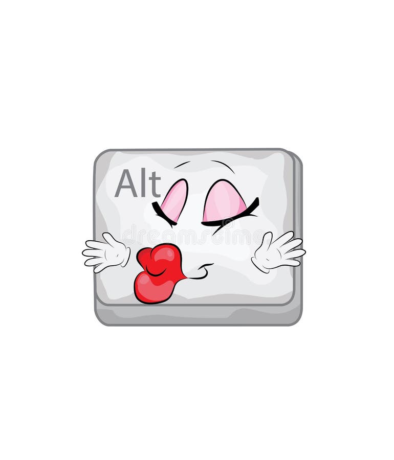 Alt Key Cartoon Stock Illustrations – 272 Alt Key Cartoon Stock ...