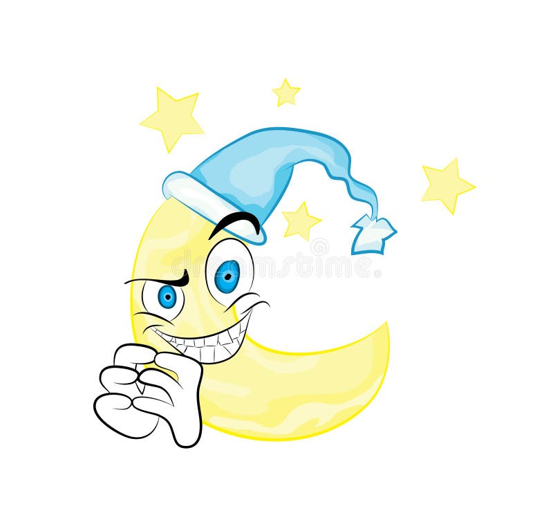 Cartoon Half Moon Stock Illustrations – 2,243 Cartoon Half Moon Stock ...