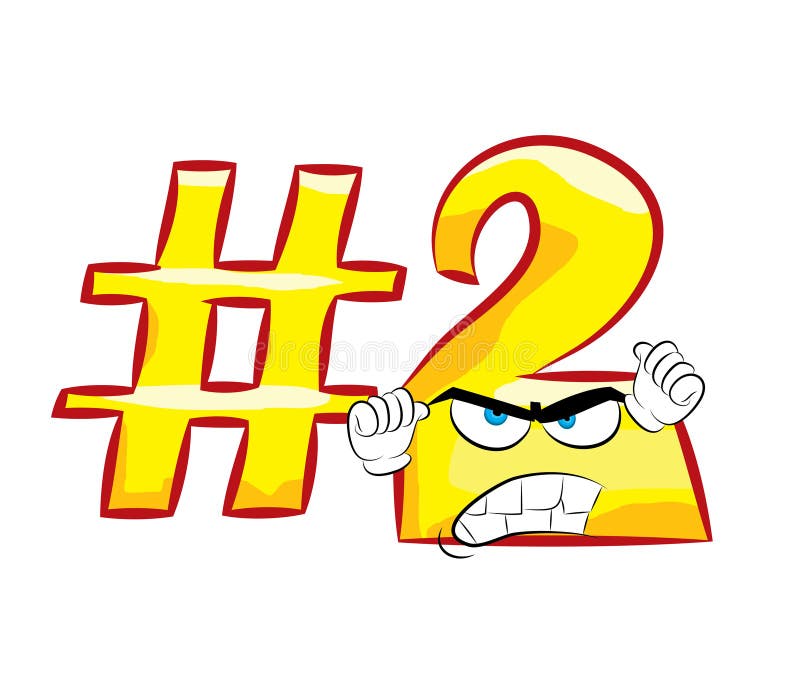 Angry Number Nine Balloon Font Shaped Charcter Stock Vector ...