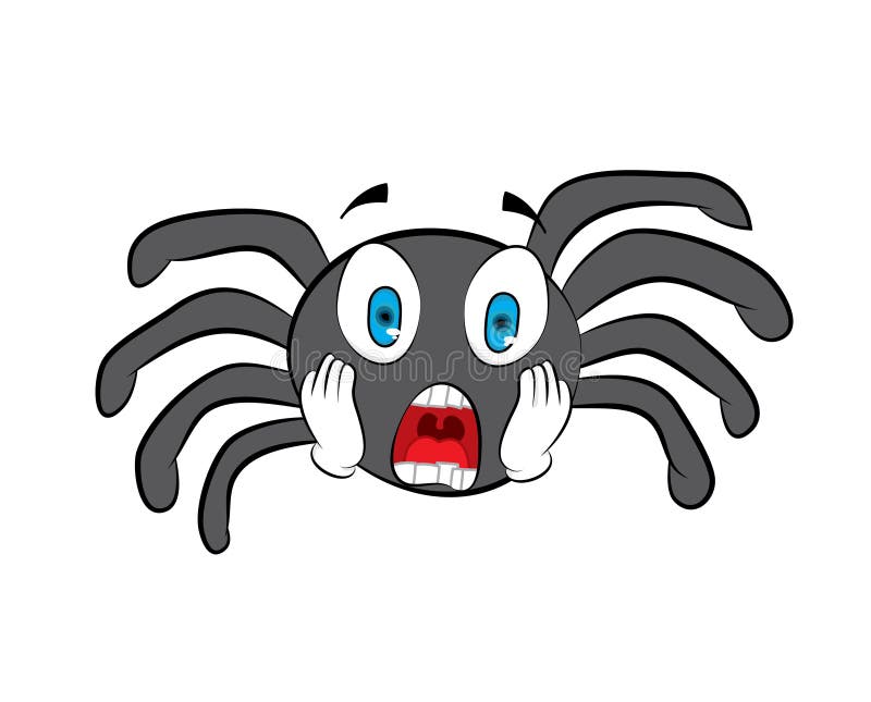 Scared Spider Stock Illustrations – 1,053 Scared Spider Stock ...