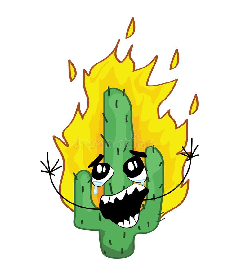 Crying Cactus Stock Illustrations – 74 Crying Cactus Stock ...