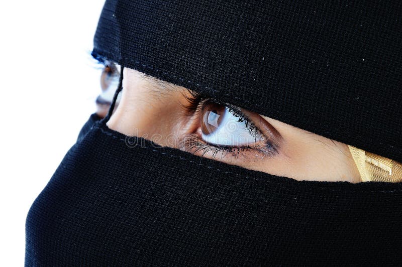 Veiled woman stock photo. Image of faith, female, culture - 12093626