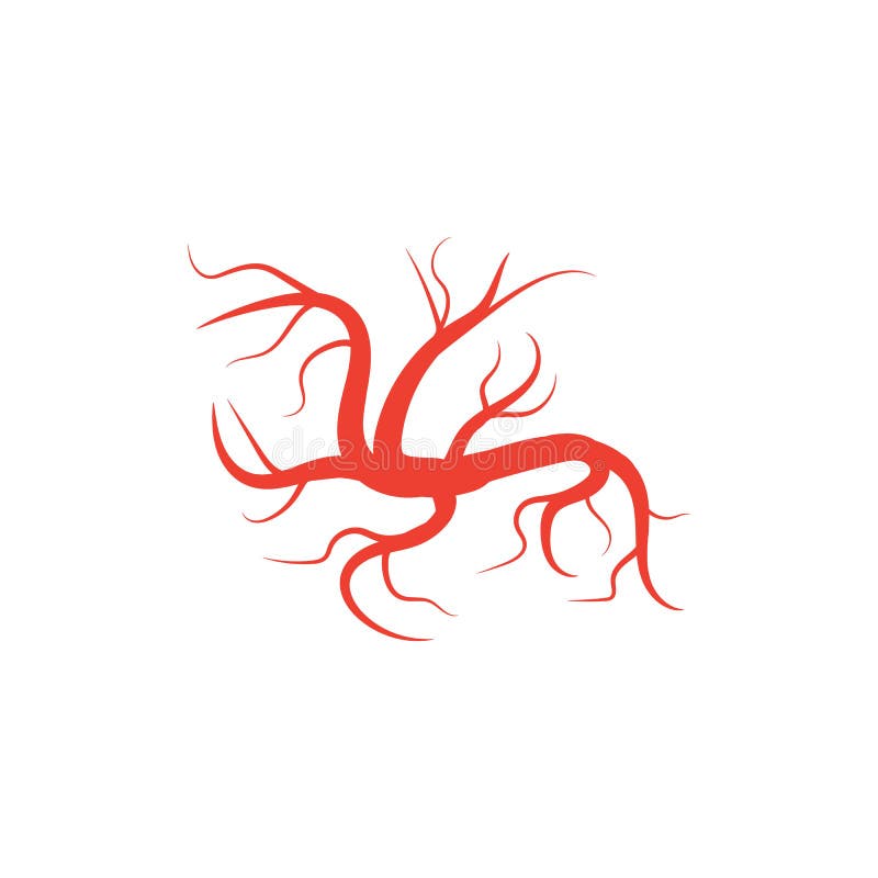 Veins Icon Vector Illustration Design Logo Template Stock Vector ...
