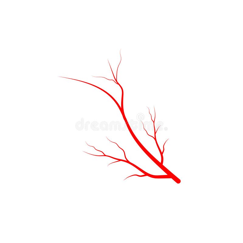 Veins Logo Vector and Symbol Design Stock Vector - Illustration of ...