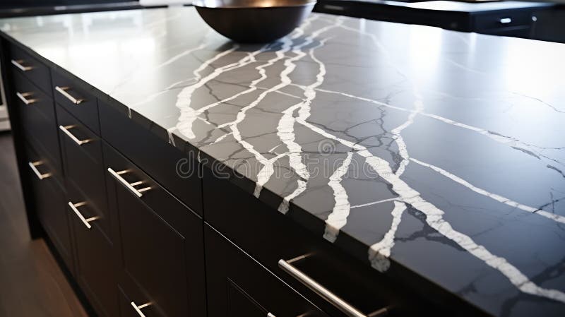 Veins Quartz Countertop Texture Stock Illustration - Illustration of ...