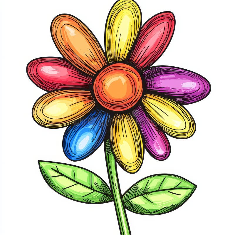 Vektor-drawn Bunting / Crazed, Free To Use Stock Image - Image of plant ...