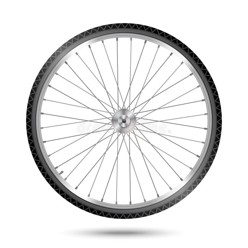 Vektor-Fahrradfelge vektor abbildung. Illustration von symbol - 43258920