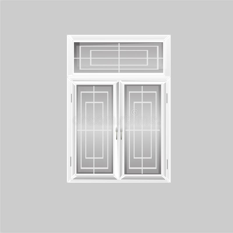 Vektor-Windows-Plastik vektor abbildung. Illustration von kreativ ...