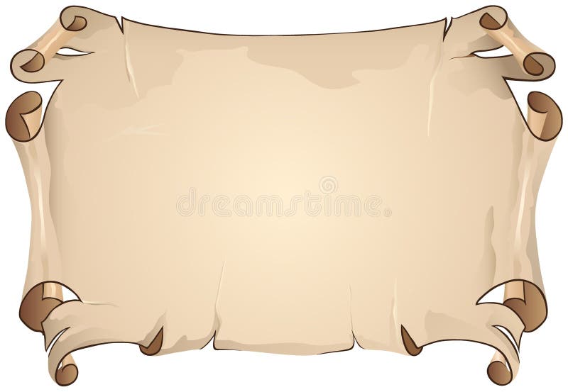 Alte Pergamente vektor abbildung. Illustration von hintergrund - 29536516