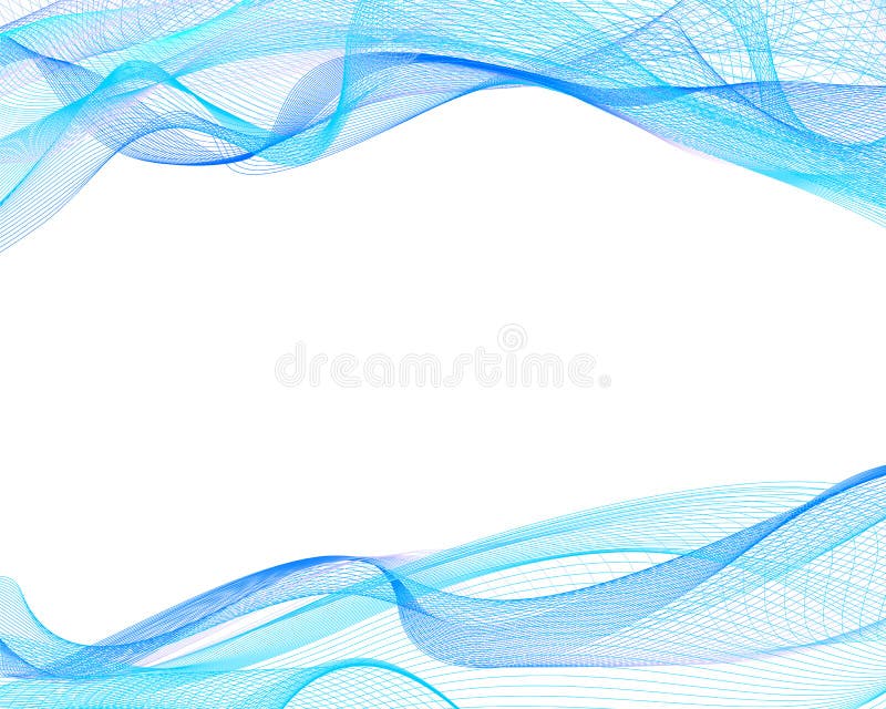 Vektorhintergrund Mit Linearen Wellen Vektor Abbildung - Illustration ...