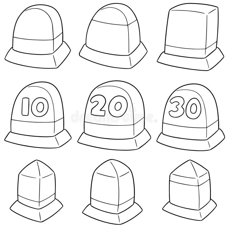 Vektorsatz Des Meilenstein- Und Richtungsbeitrags Vektor Abbildung ...