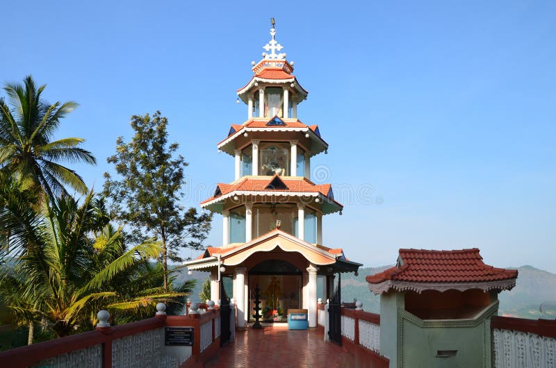 Velankanni Matha Chapel stock photo. Image of heritage - 343309844