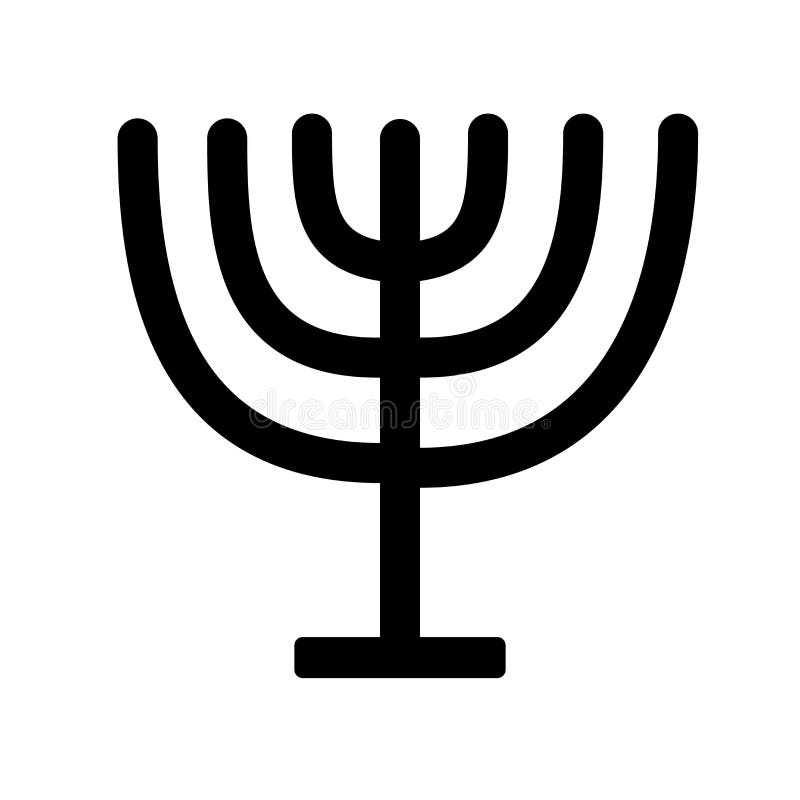 Velas Judías Icono Vector En 6 Estilos Modernos Diferentes. Iconos ...