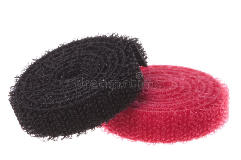 Velcro Fasteners Isolated stock image. Image of velcro - 12084427