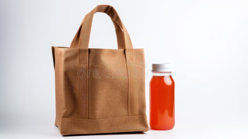 Velcro lunch bag isolated stock illustration. Illustration of simple ...