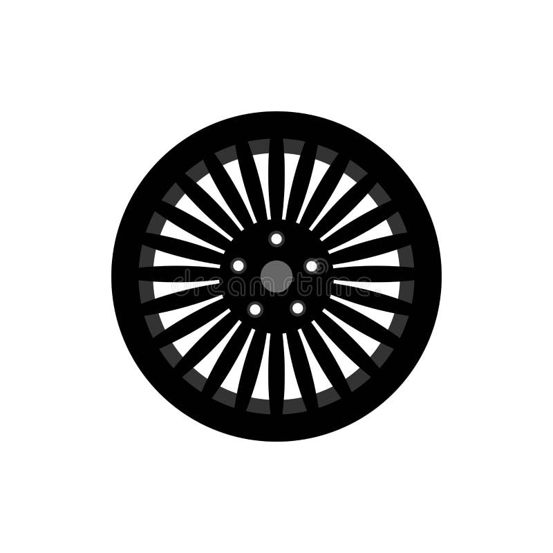 Velg logo stock vector. Illustration of automobile, transportation ...