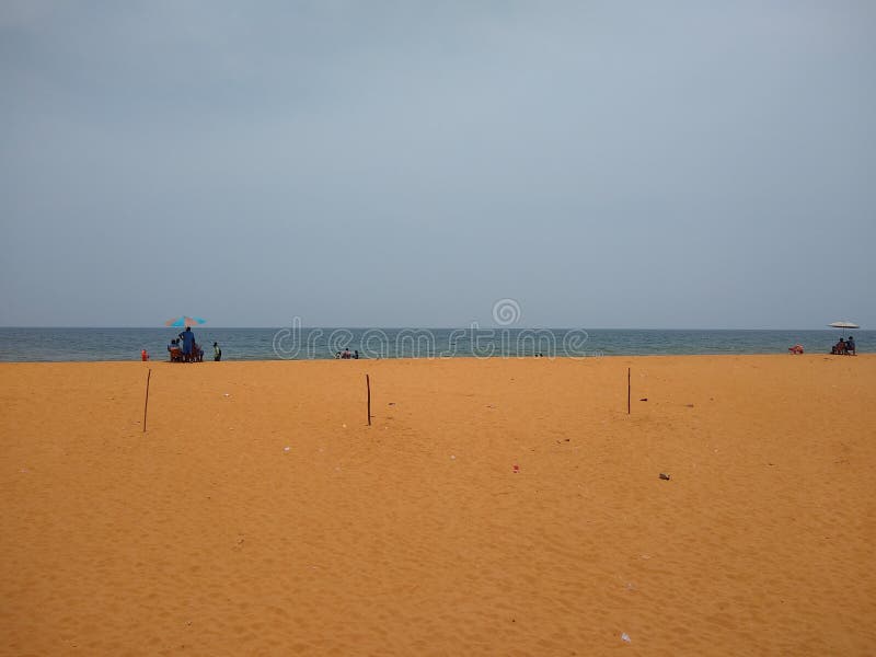 Veli Beach, Seascape View Thiruvananthapuram Kerala Stock Image - Image ...