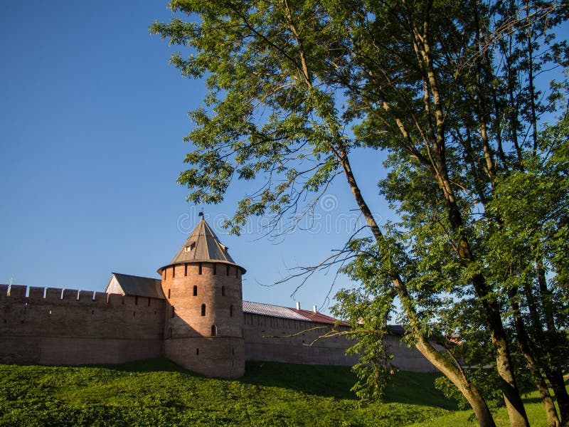 Veliky Novgorod stock image. Image of tower, europe, famous - 31664767