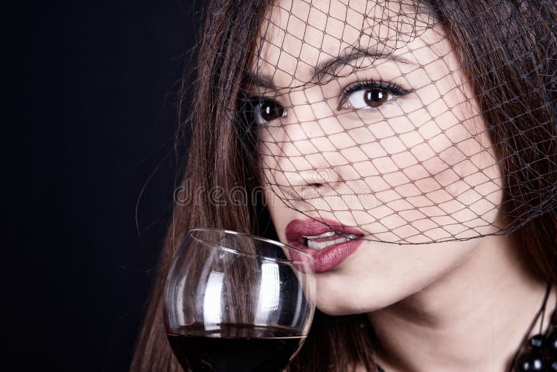 Velo negro imagen de archivo. Imagen de retrato, velo - 51529277