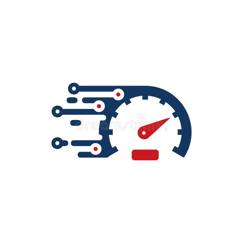 Velocidad Digital Logo Icon Design Ilustración del Vector - Ilustración ...