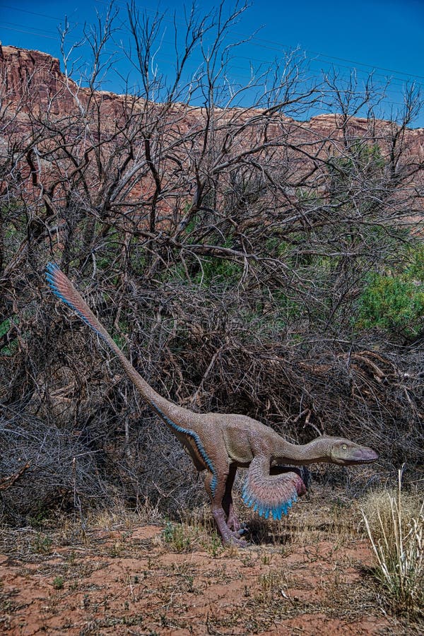 Velociraptor stock photo. Image of scavenger, predator - 126669026