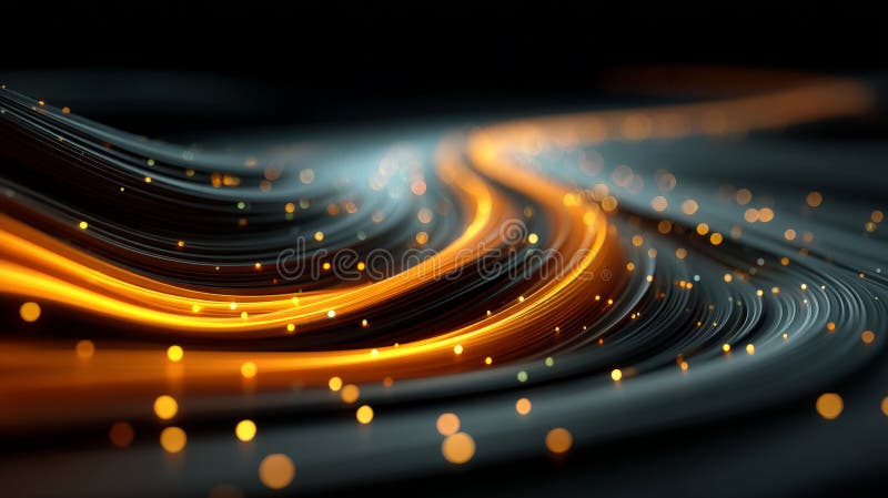 Velocity Glow: Abstract Motion Background. Generative AI Stock ...