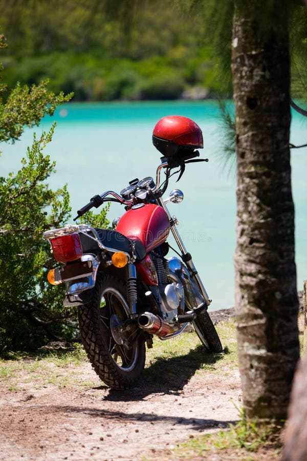 Velomotor da praia foto de stock. Imagem de azul, esporte - 8845438