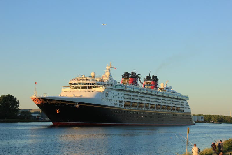 Velsen, the Netherlands - May, 25th 2017: Disney Magic Editorial Stock ...