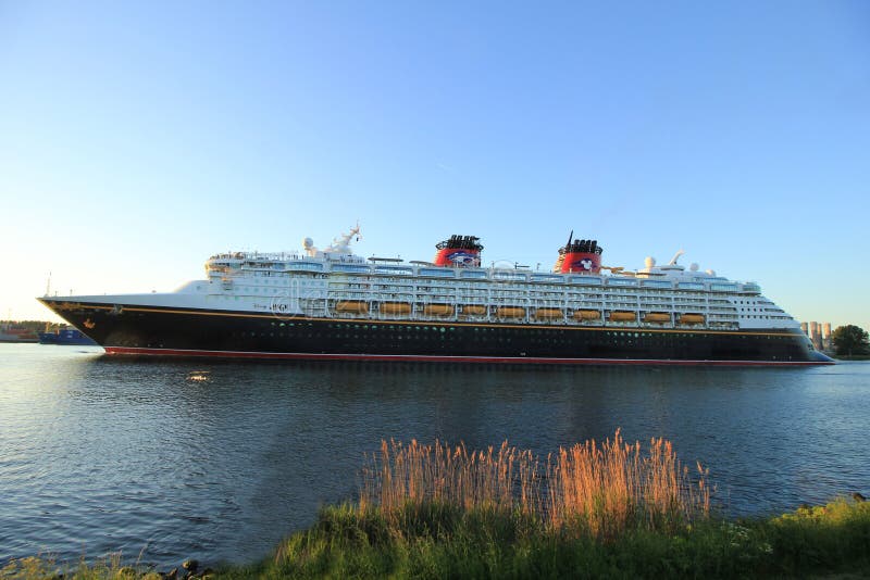 Velsen, the Netherlands - May, 25th 2017: Disney Magic Editorial Image ...