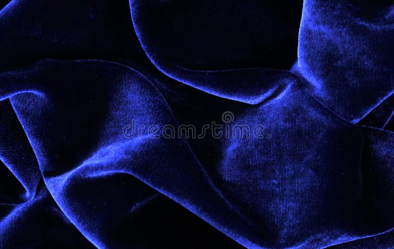 Velvet Blue Color Texture Background Stock Image - Image of purple ...