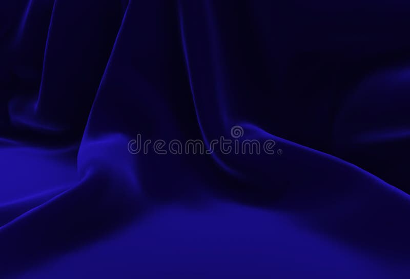 Velvet Draped Backdrop for Still Life - Navy Blue Folded Background ...