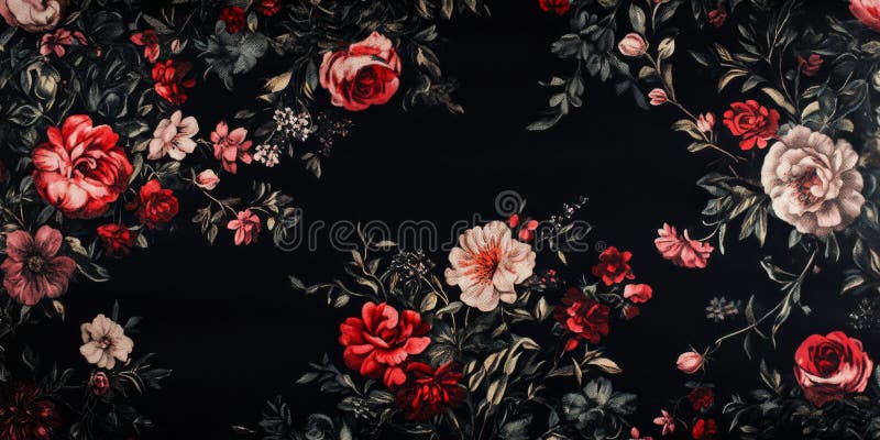 Velvety Black Background with a Slight Sheen, Giving an Elegant ...