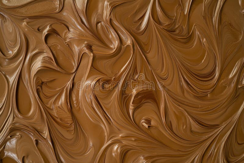 A Velvety Mocha Mousse Background Featuring Smooth, Swirling Patterns ...